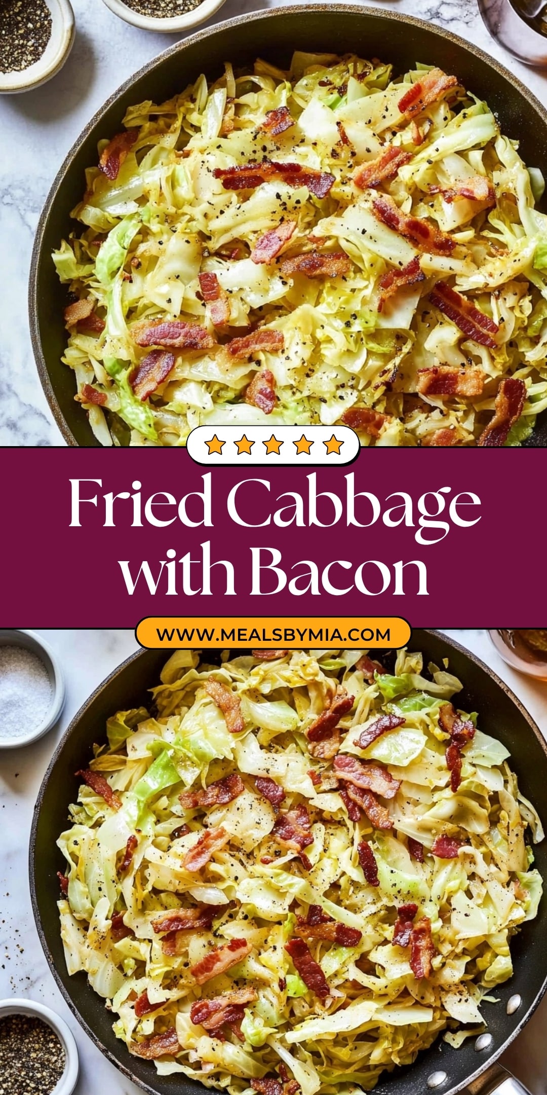 Bacon-Infused Skillet Cabbage Delight: Cozy and Irresistible Recipe