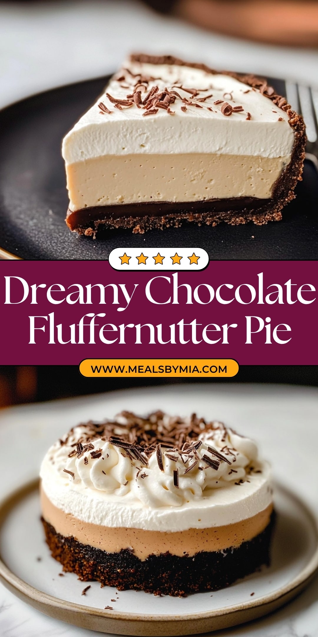 Chocolate Fluffernutter Pie: Decadent Dessert Delight