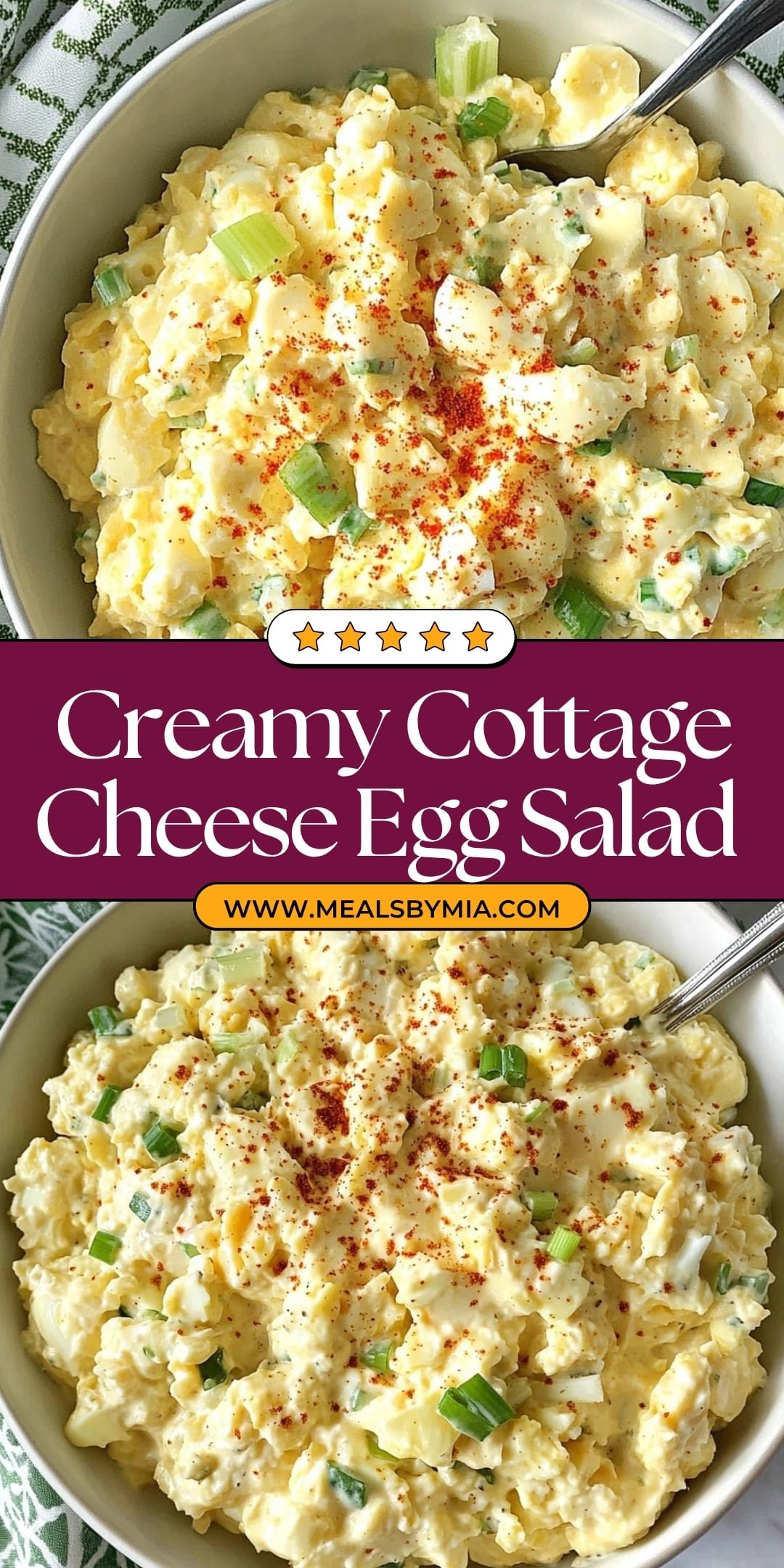 Simple Cottage Cheese Egg Salad: Creamy Twist for Lunch