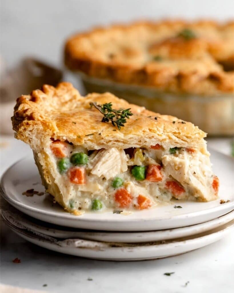 Double Crust Chicken Pot Pie: Cozy, Flaky & Delicious