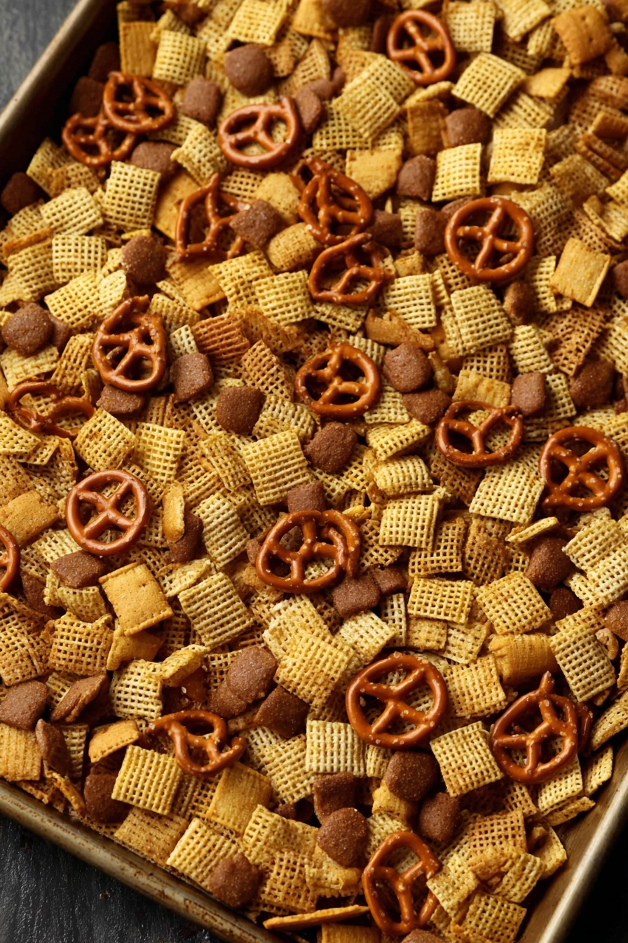 Homemade Chex Mix - Irresistible, Crunchy Snack Recipe