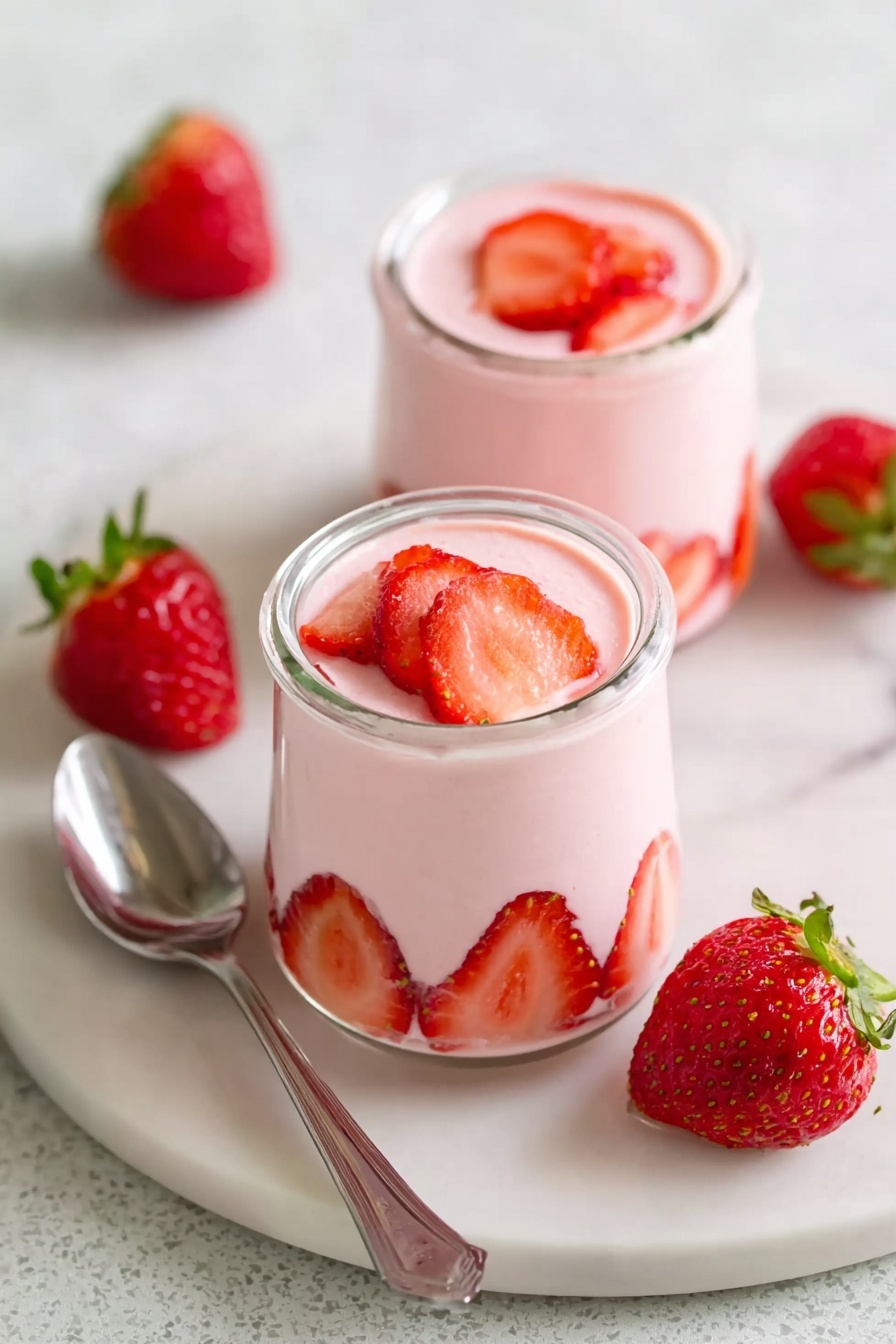 Strawberry Cream Cheese Mousse: Irresistibly Creamy & Easy