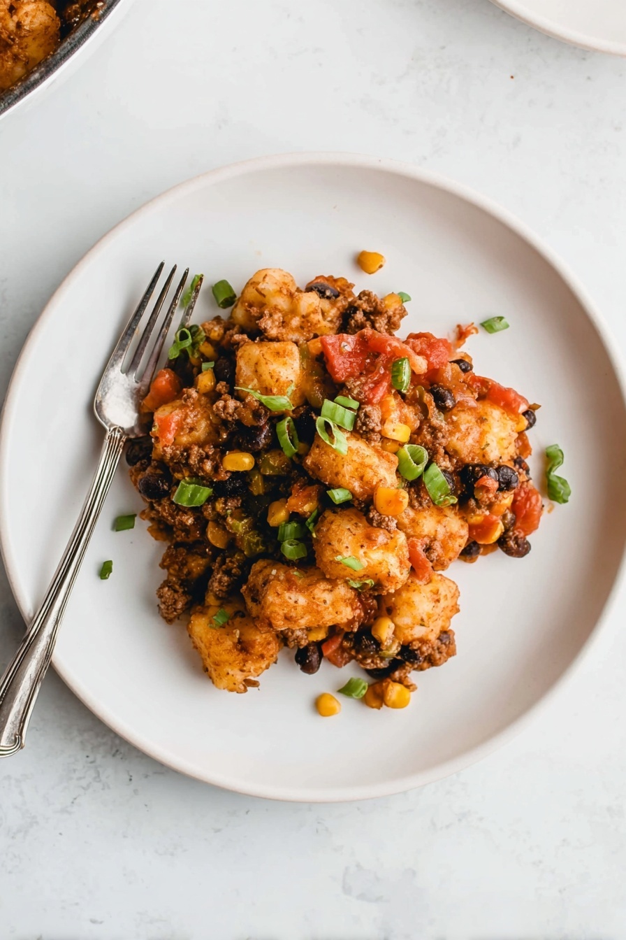 Cowboy Tater Tot Casserole: Hearty Comfort Food Favorite