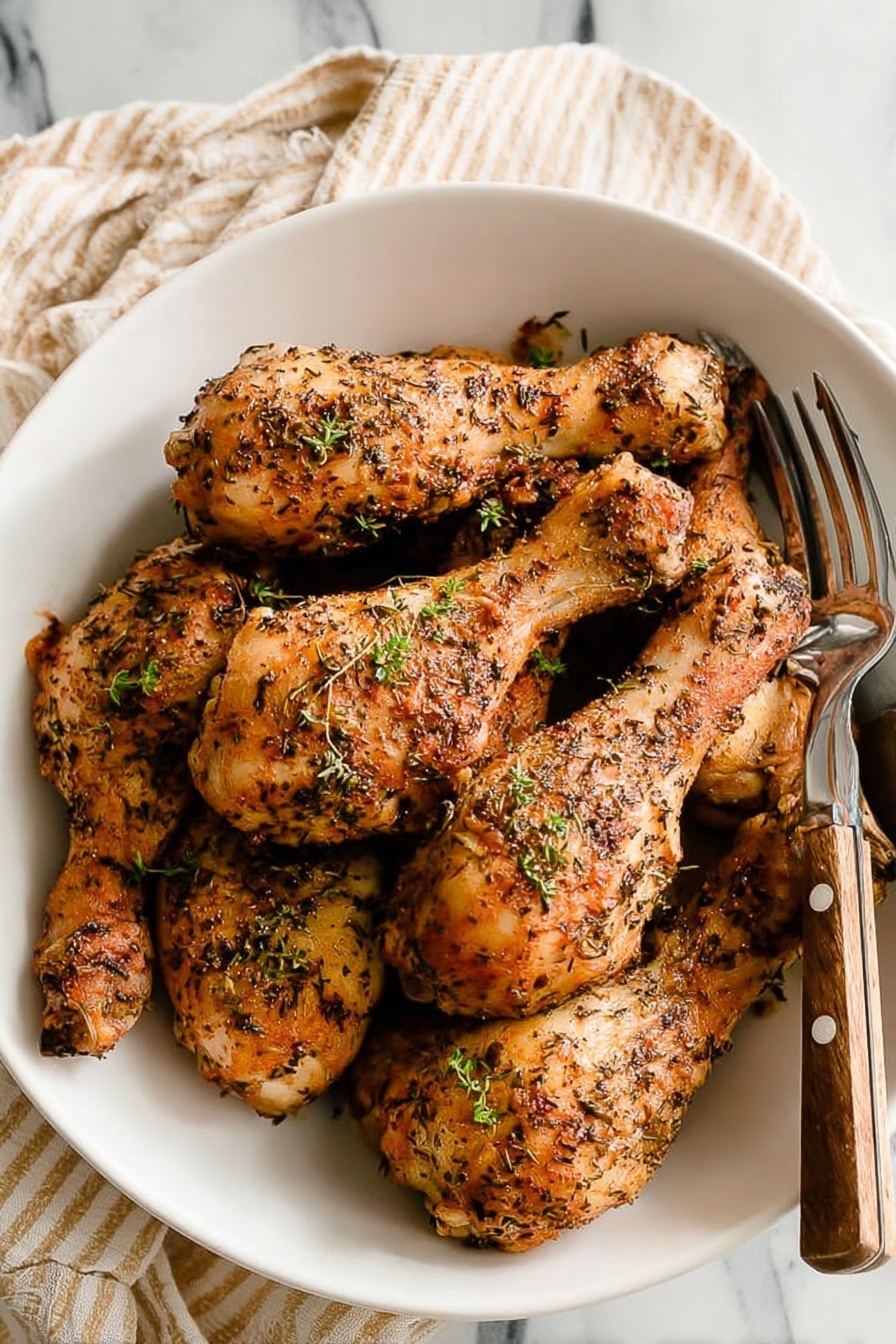 Crispy Baked Chicken Legs Recipe – Juicy & Crunchy Oven Chicken